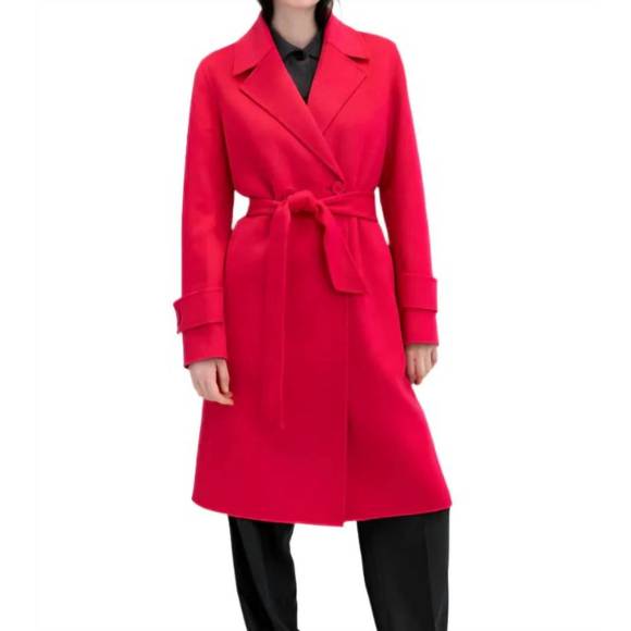 Kinross | Jackets & Coats | New Kinross Notch Collar Belted Coat In ...